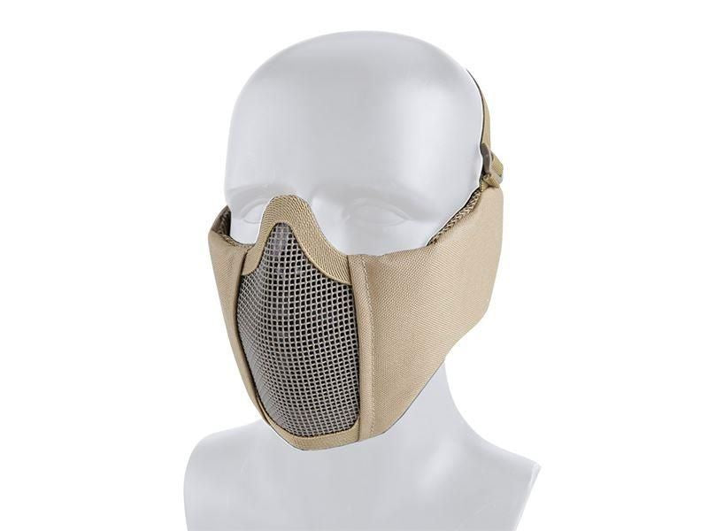 Big Foot - Lower Face Mask with Ear Protection - Tan | Fubar Bundy Airsoft