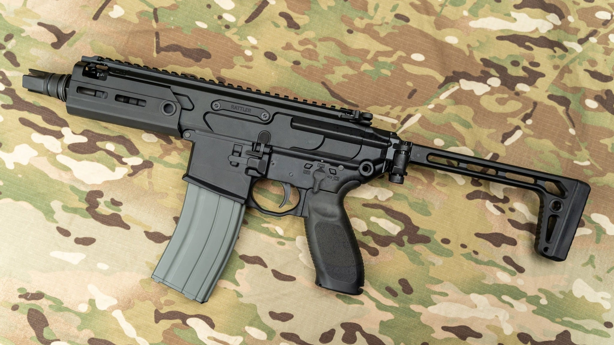 AA/APFG - Sig MCX Rattler SBR Gas Blowback Rifle - Black | Fubar Bundy ...