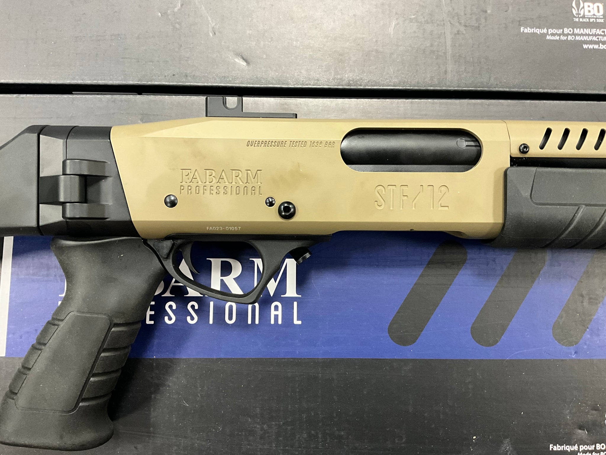 BO Manufacture - FABARMS STF/12 11" Compact Gas Shotgun Tan (Custom ...