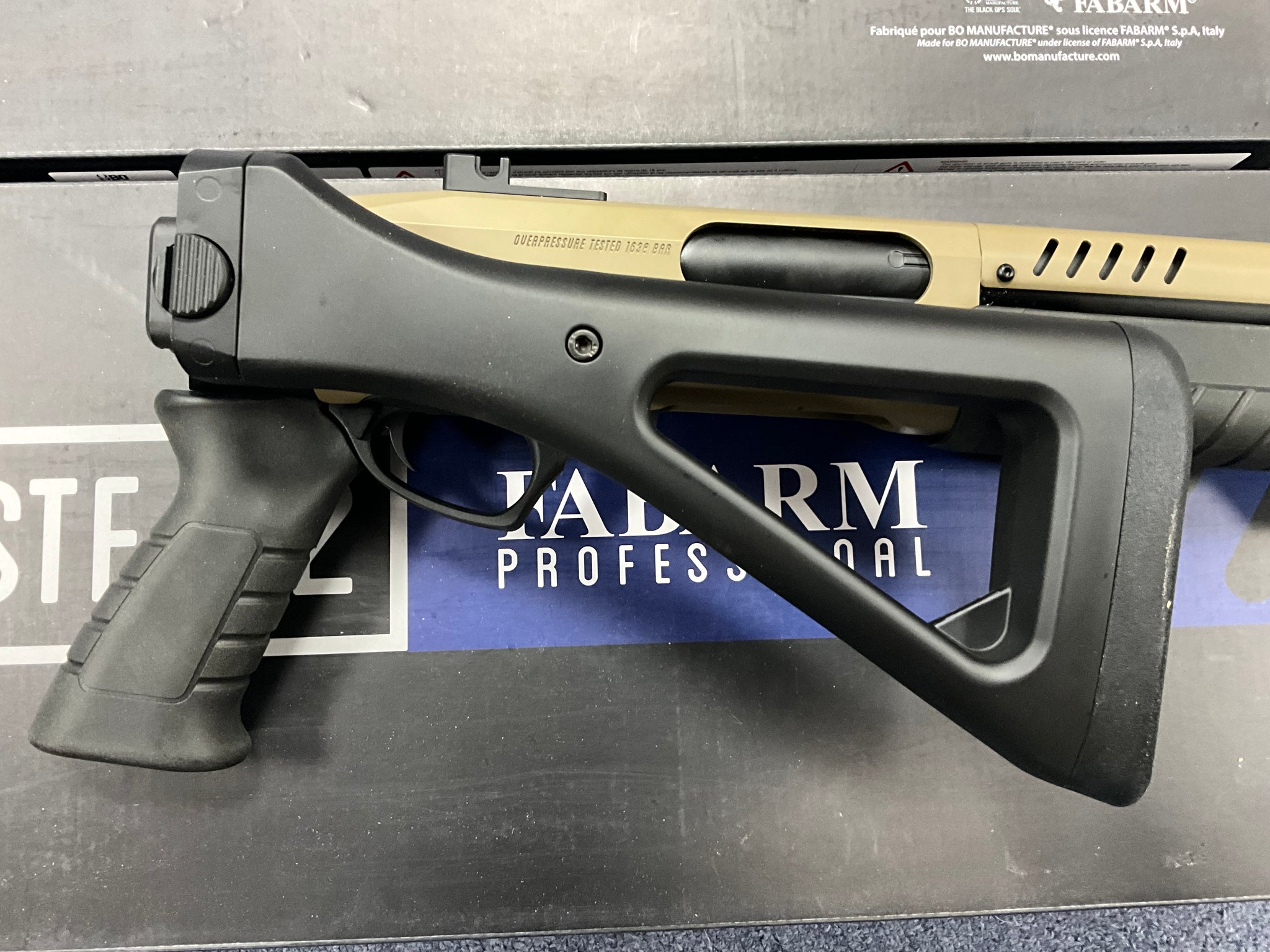 BO Manufacture - FABARMS STF/12 11" Compact Gas Shotgun Tan (Custom ...