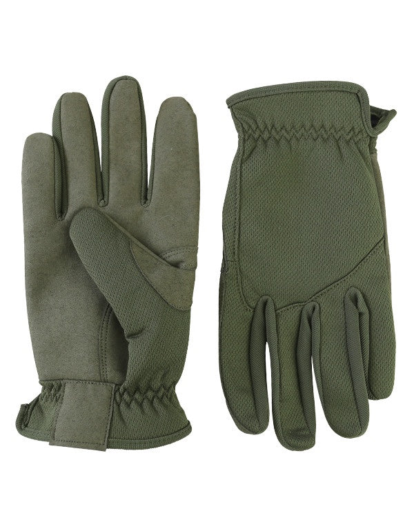 Kombat - Delta Fast Glove - Large (Coyote) | Fubar Bundy Airsoft