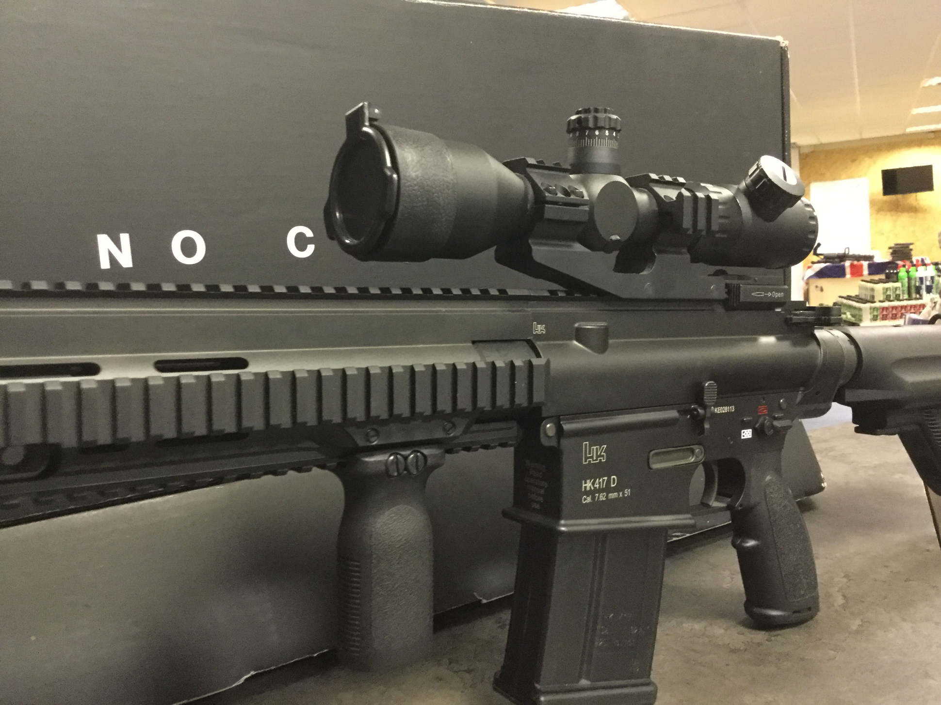 Umarex/VFC - HK417 16” GBBR DMR Custom | Fubar Bundy Airsoft