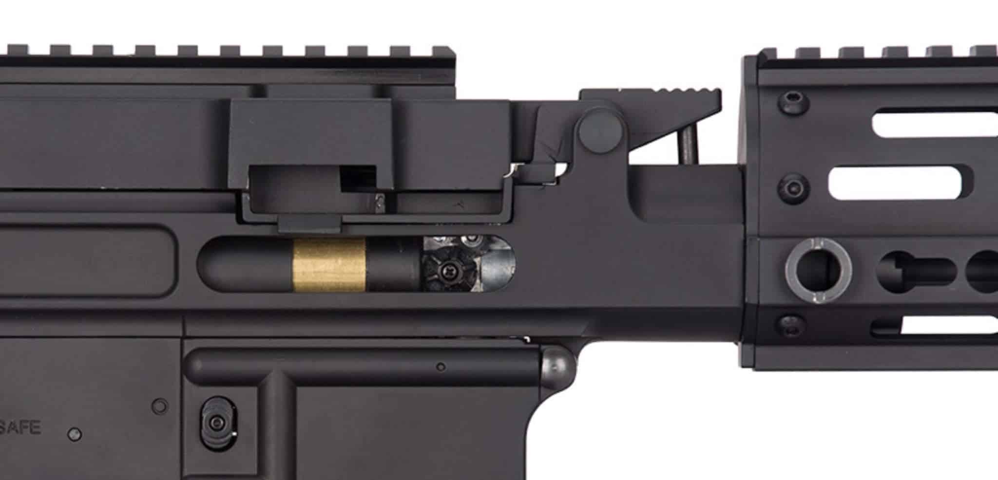 Golden Eagle MCR LMG With 2600R Drum Magazine | Fubar Bundy Airsoft