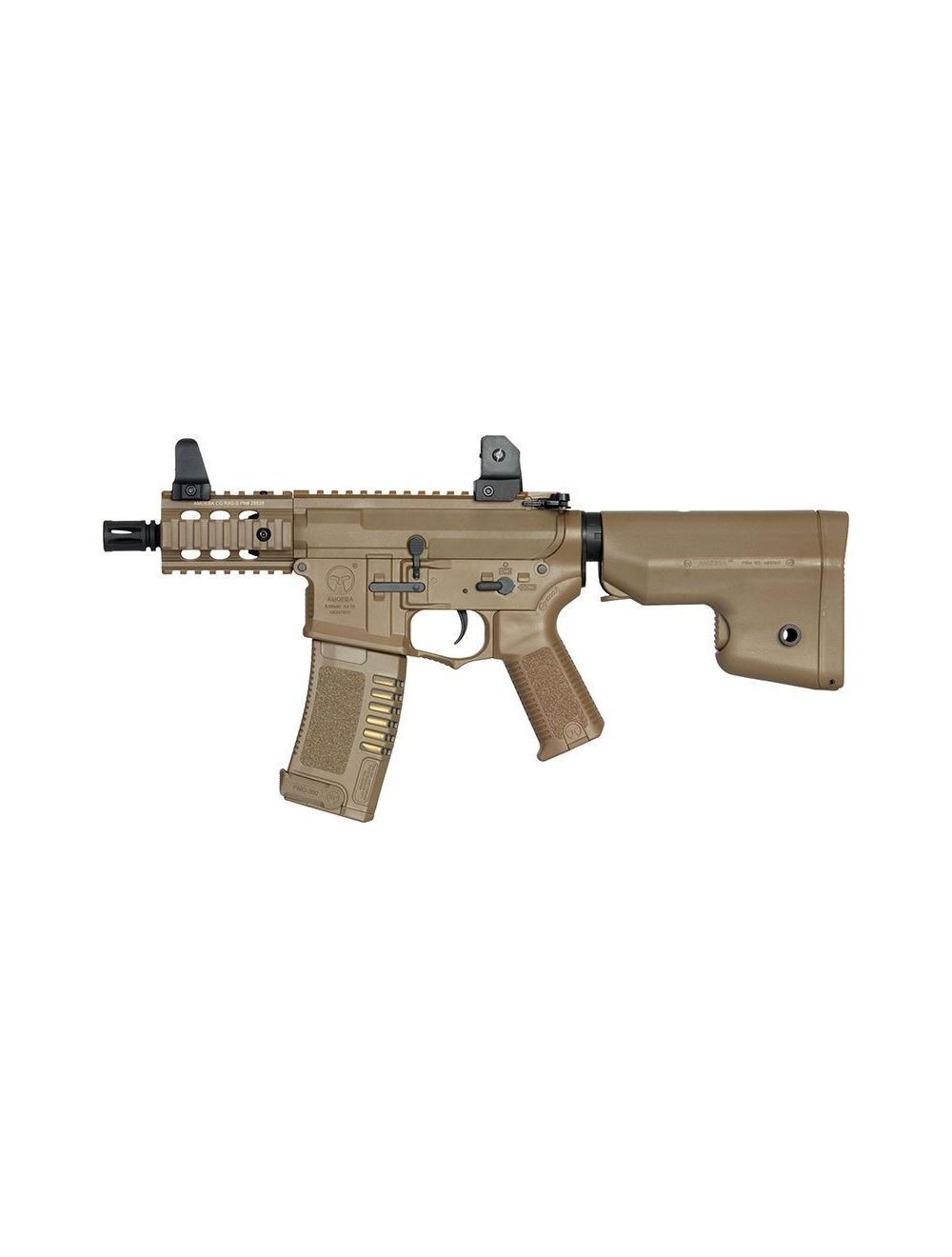 Ares Amoeba - M4 Stubby AEG - Tan (AM007) | Fubar Bundy Airsoft
