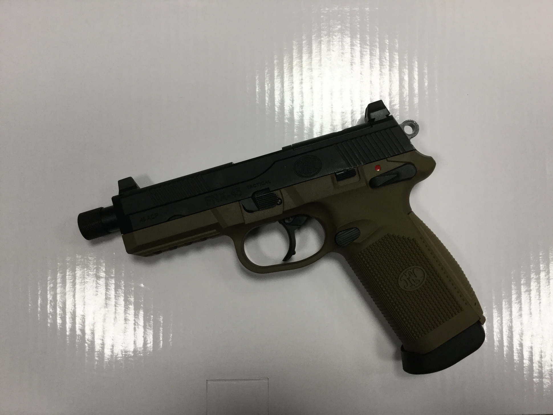 Cybergun / VFC FNX .45 - FDE / Black | Fubar Bundy Airsoft