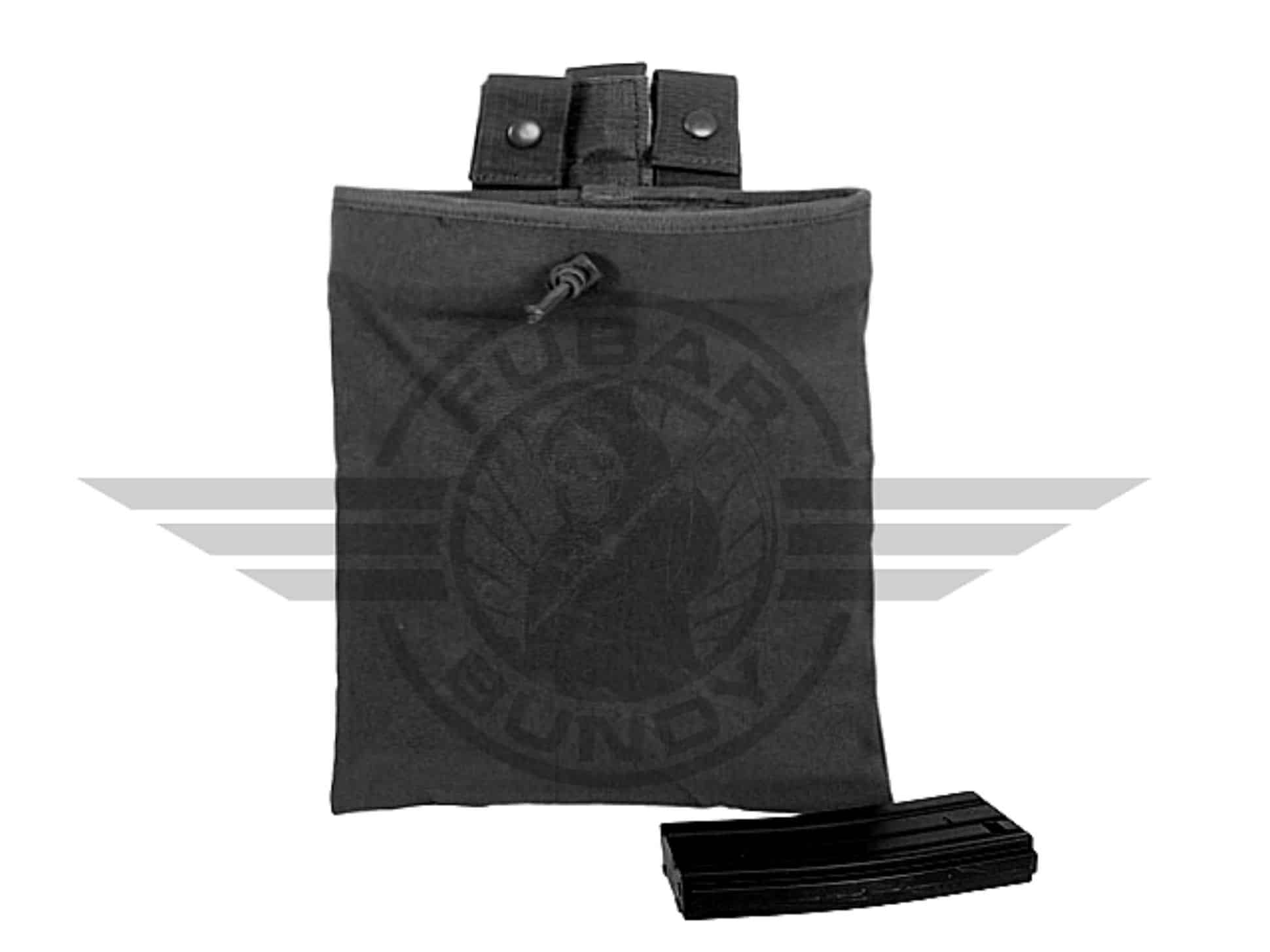 Roll Up Dump Pouch - Black | Fubar Bundy Airsoft