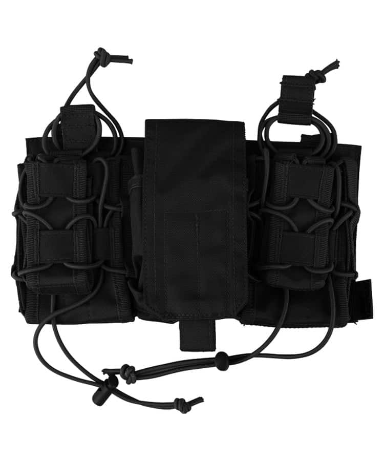 Kombat - Modular Fast Rig Black | Fubar Bundy Airsoft