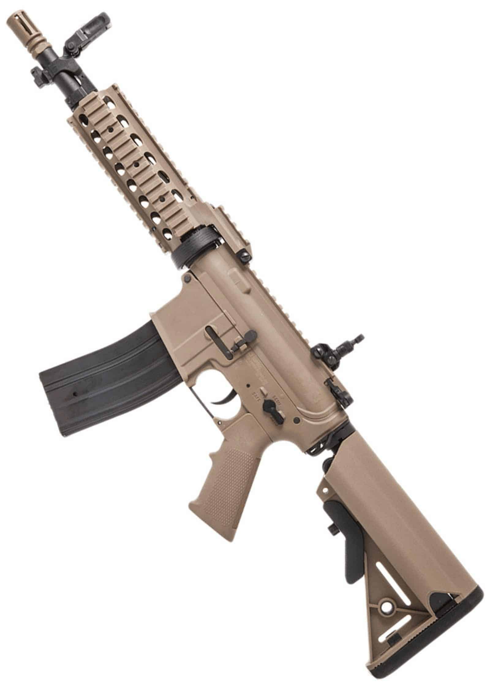 NP Delta: Pioneer Defender AEG - TAN | Fubar Bundy Airsoft