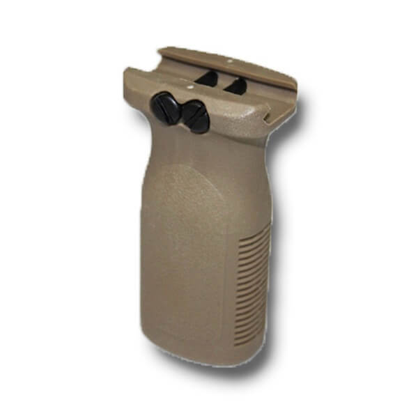 FMA - Magpul RVG Style Vertical Grip - Tan | Fubar Bundy Airsoft