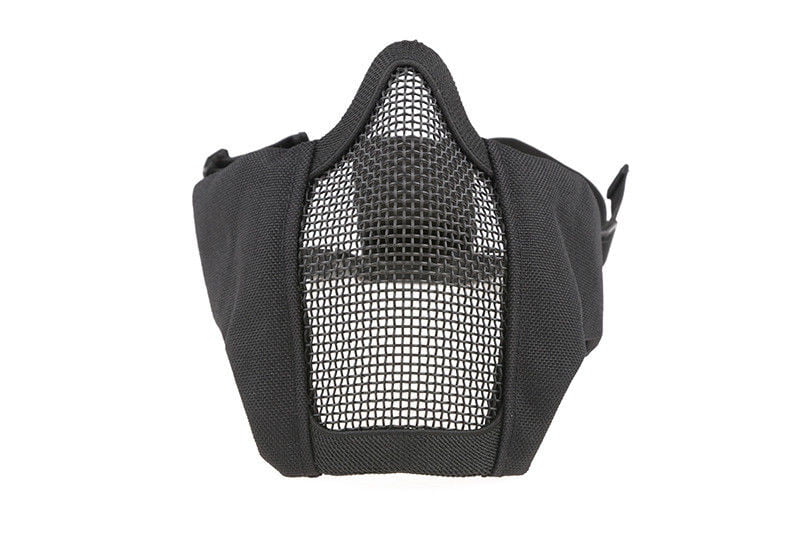 Lower Face Protection Mask Division Six Style - Black | Fubar Bundy Airsoft