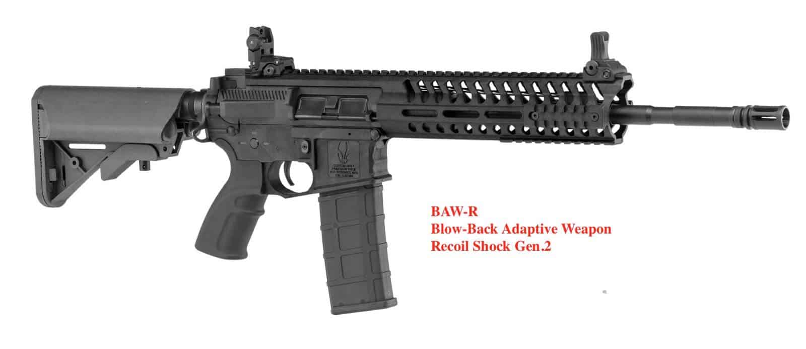 BO DYNAMICS COMBAT LT595 CARBINE BAW-R Blow-Back Adaptive Weapon) - Bl ...