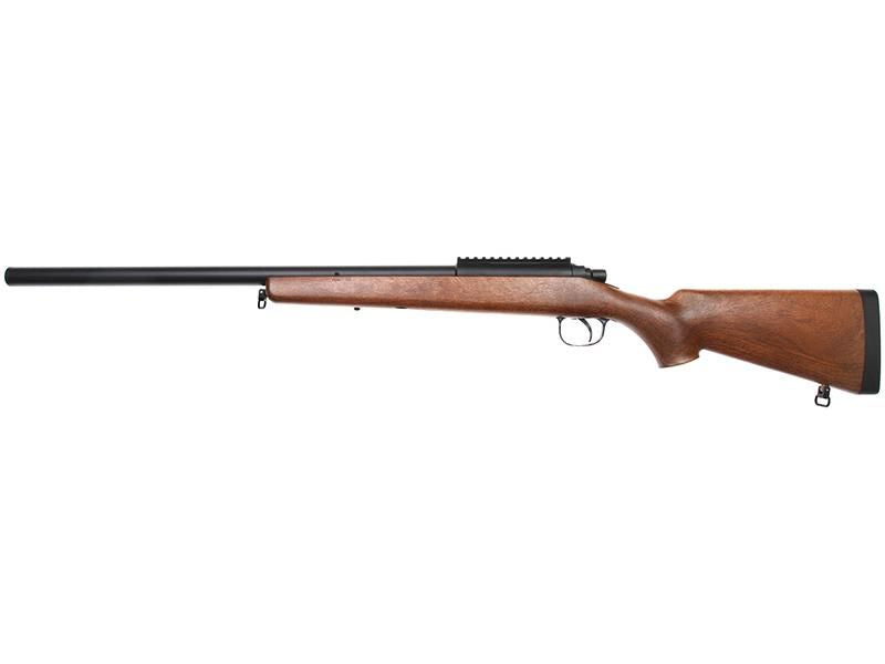 AGM VSR-10 Spring Sniper Rifle (MP001A - Faux Wood) | Fubar Bundy Airsoft