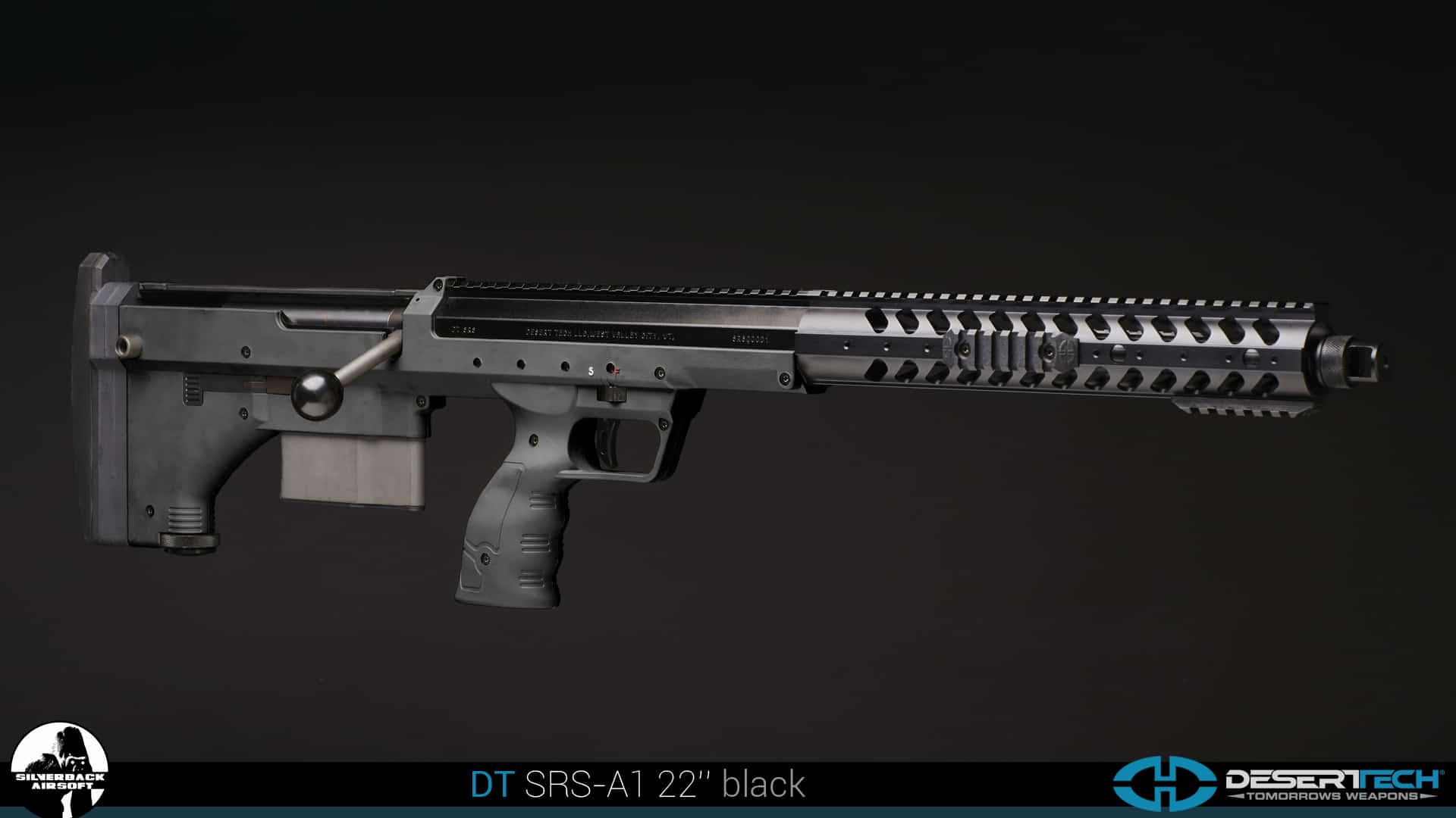 Silverback SRS A1 22" - Black | Fubar Bundy Airsoft