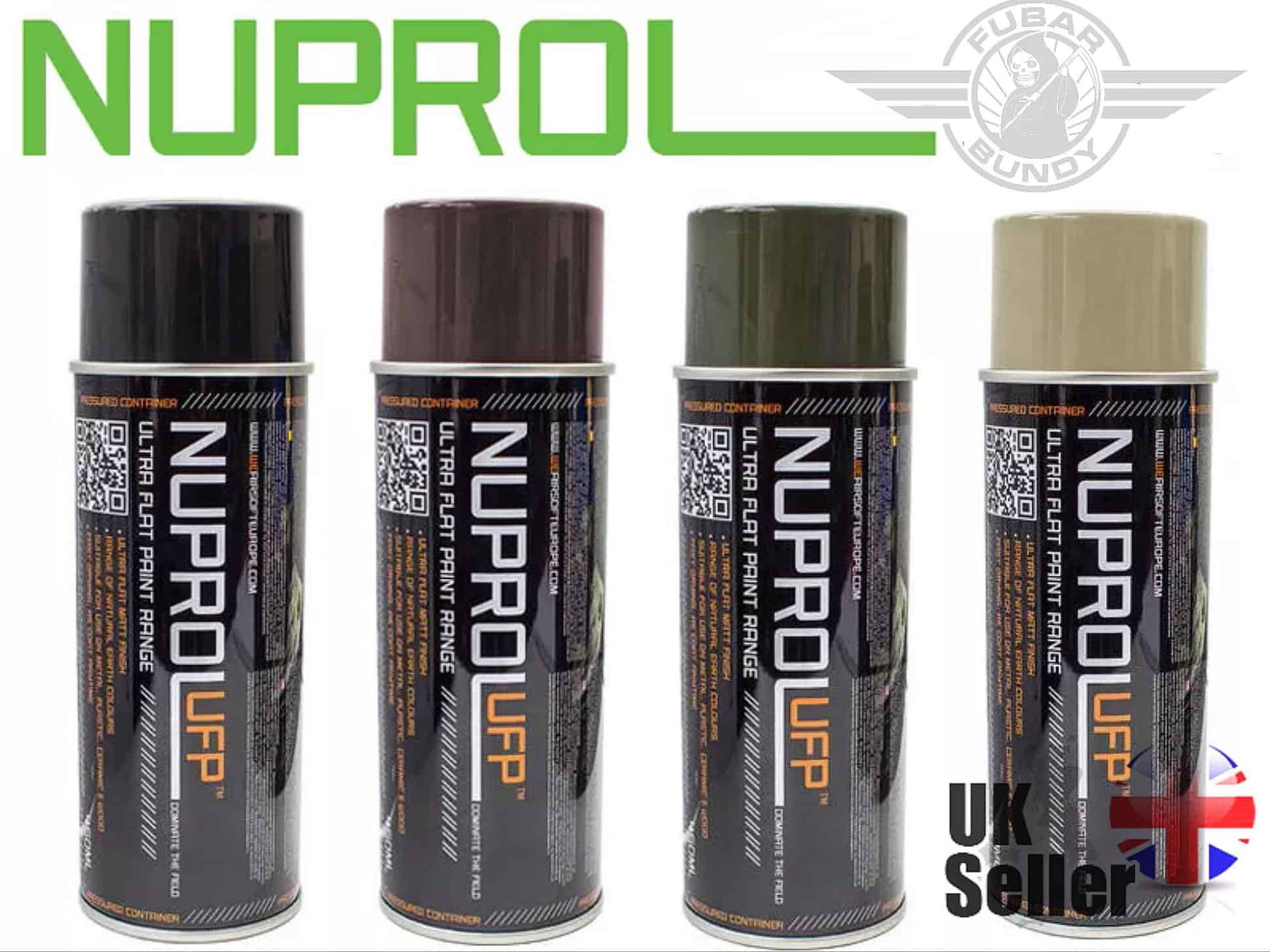 Nuprol - Ultra Flat Paint Khaki | Fubar Bundy Airsoft