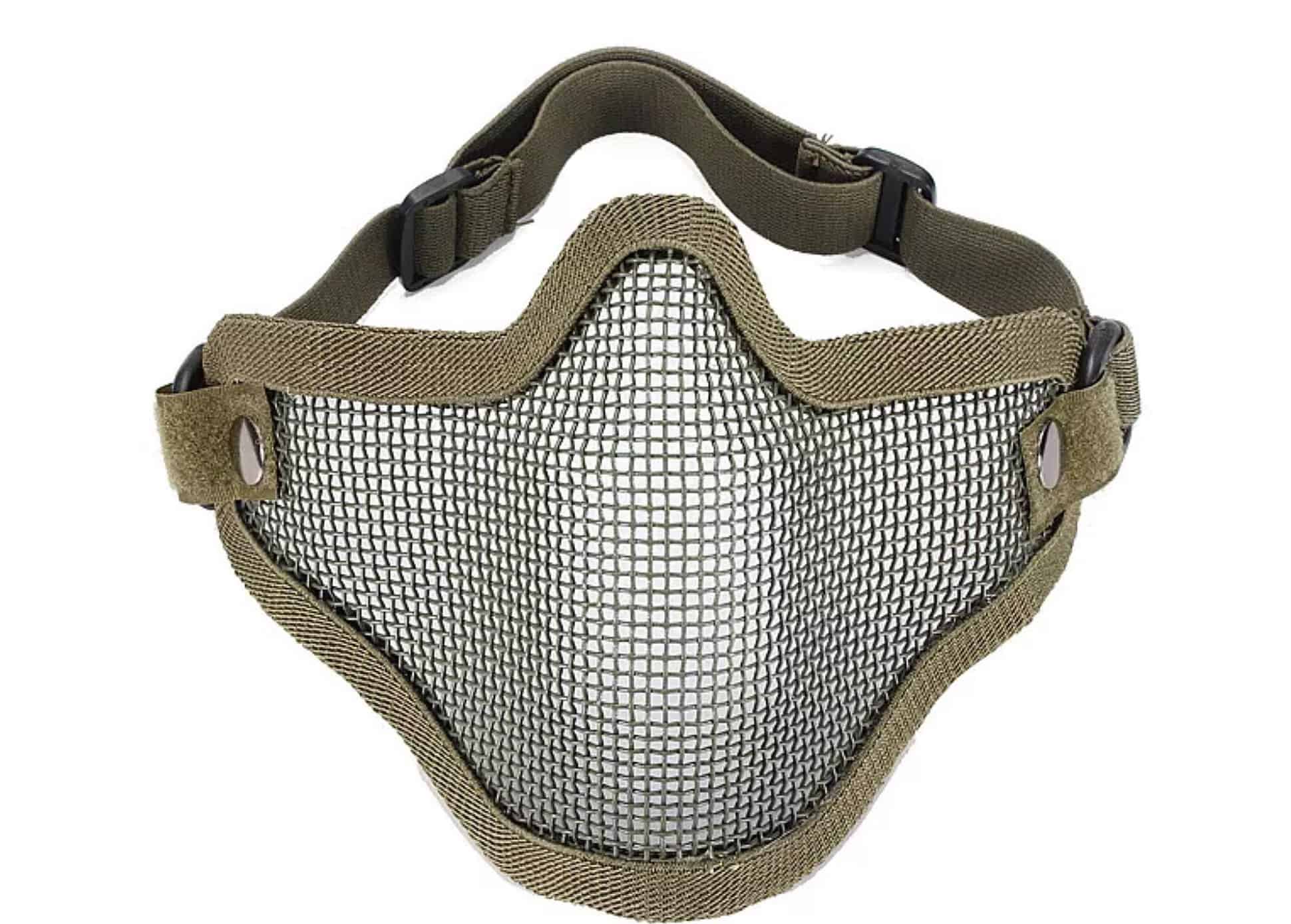 Lower Face Mask - Olive | Fubar Bundy Airsoft