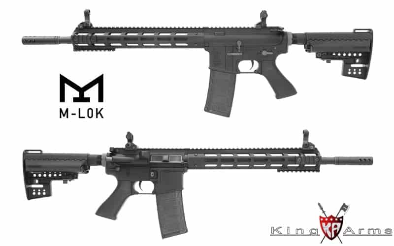 King Arms M4 TWS M-LOK Rifle Ultra Grade II | Fubar Bundy Airsoft